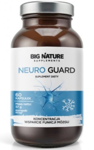 Neuro Guard - Wsparcie dla mózgu i układu nerwowego - 60 kapsułek Big ...