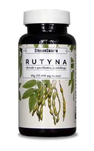 Rutyna ekstrakt standaryzowany 95% z perełkowca japońskiego 60g - Skład ...