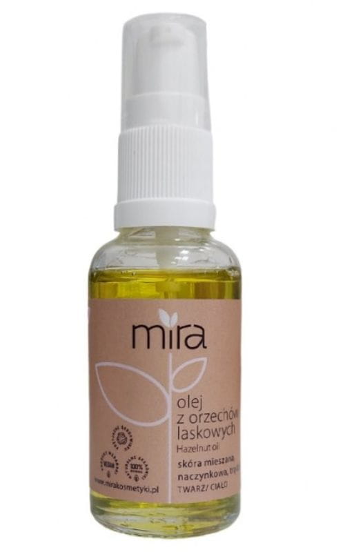 MIRA Olej z orzechów laskowych do twarzy i ciała, 30ml - Skład | Cena ...