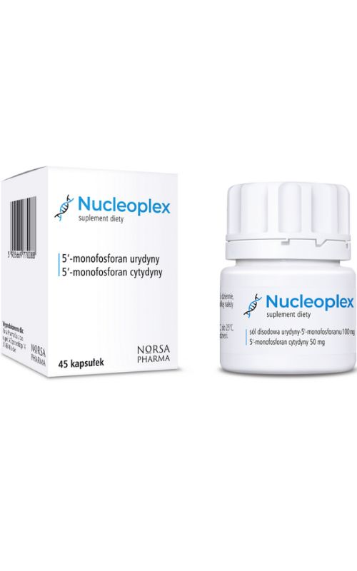 Nucleoplex Nukleotydy 45 kaps Norsa Pharma - Skład | Cena | Opinie ...